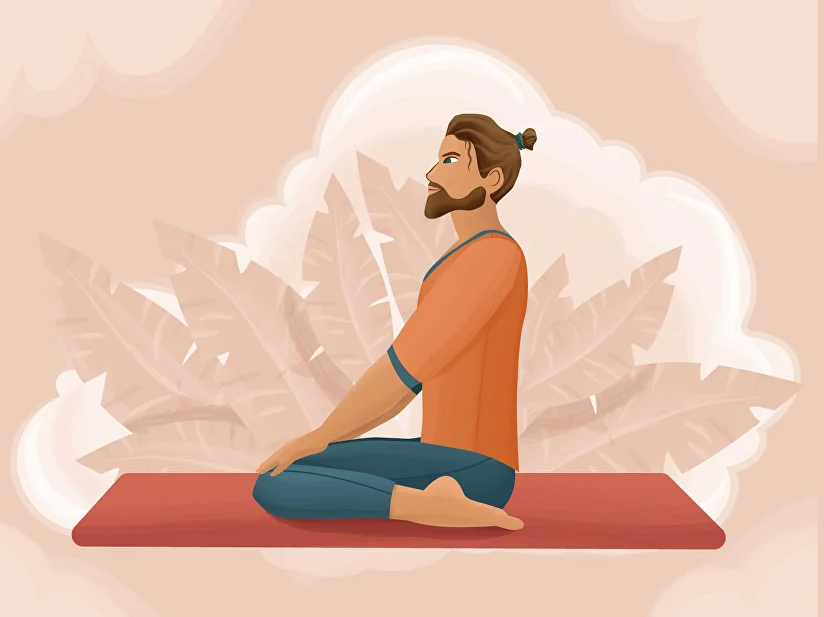yoga sitting position