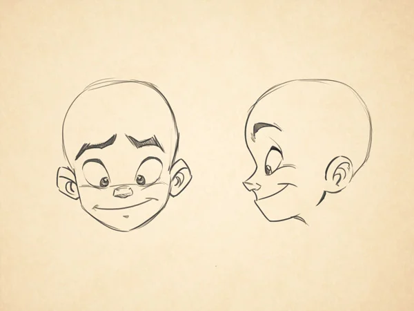 How To Draw Human Face Cartoon