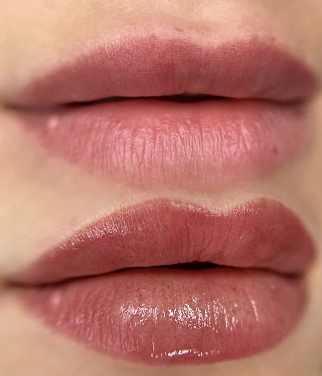lip coloring procedure