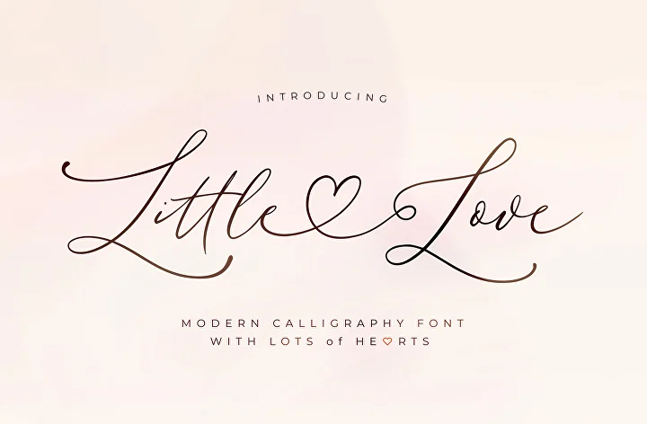 love letters script font