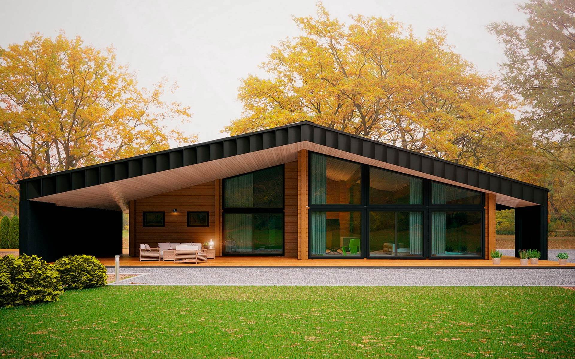 Modern Prefabricated Log Homes Method Homes | Modern, Prefabricated