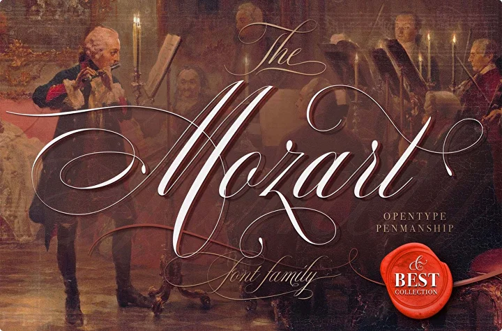 spencerian script font